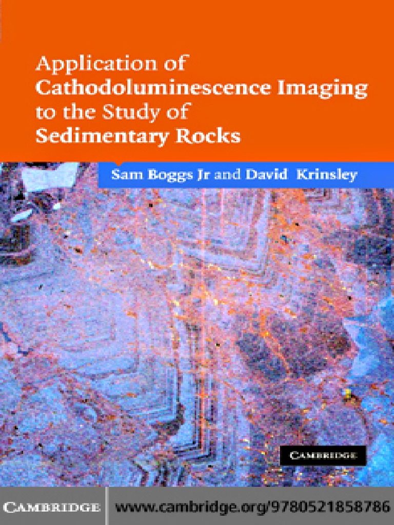 Application of Cathodoluminescence Imaging To The Study of Sedimentary Rocks | PDF | Band Gap ...