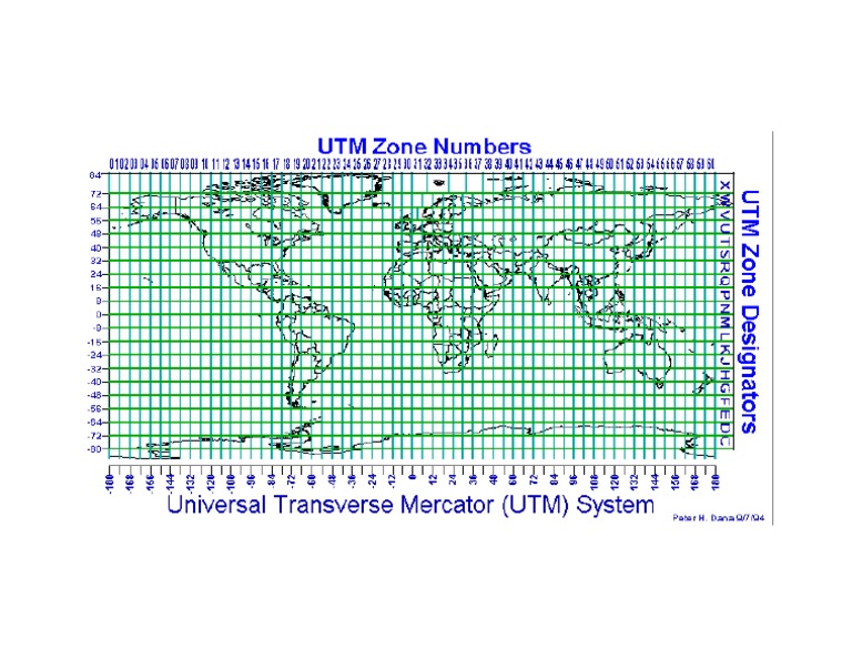 Utm Zone | PDF