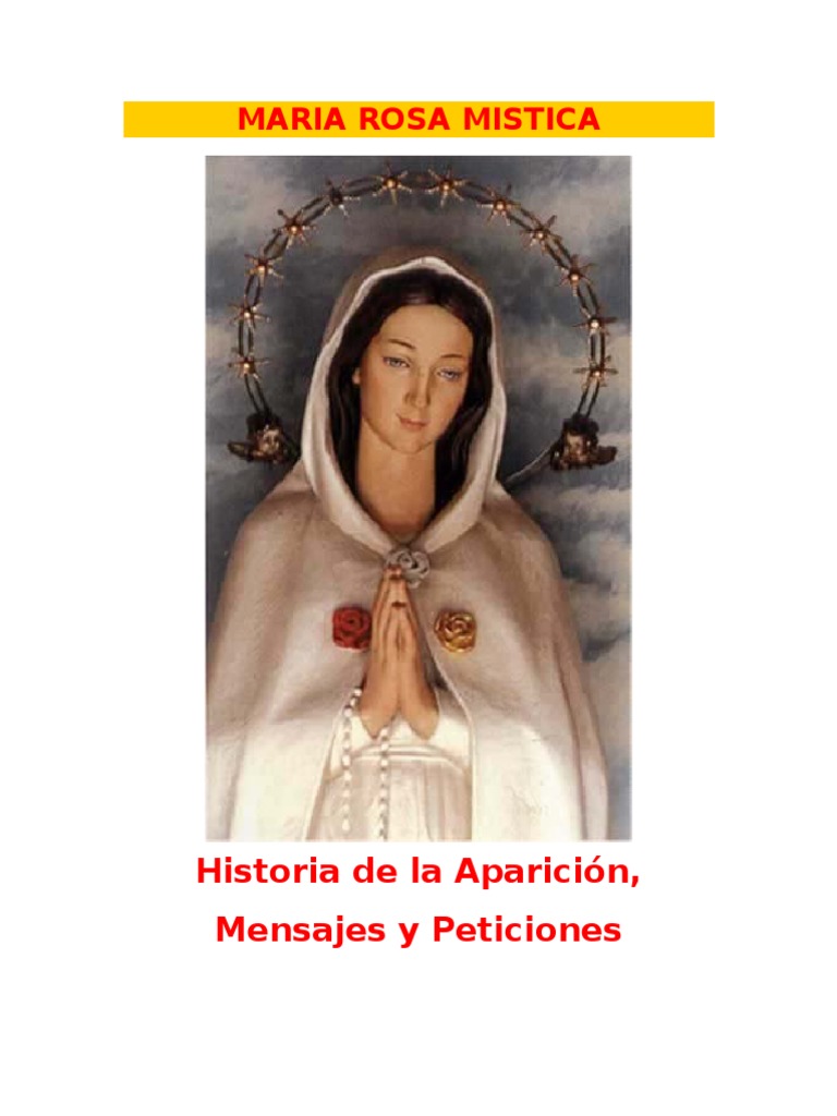 La Rosa Mística completo | PDF | Nuestra señora de fátima | María ...