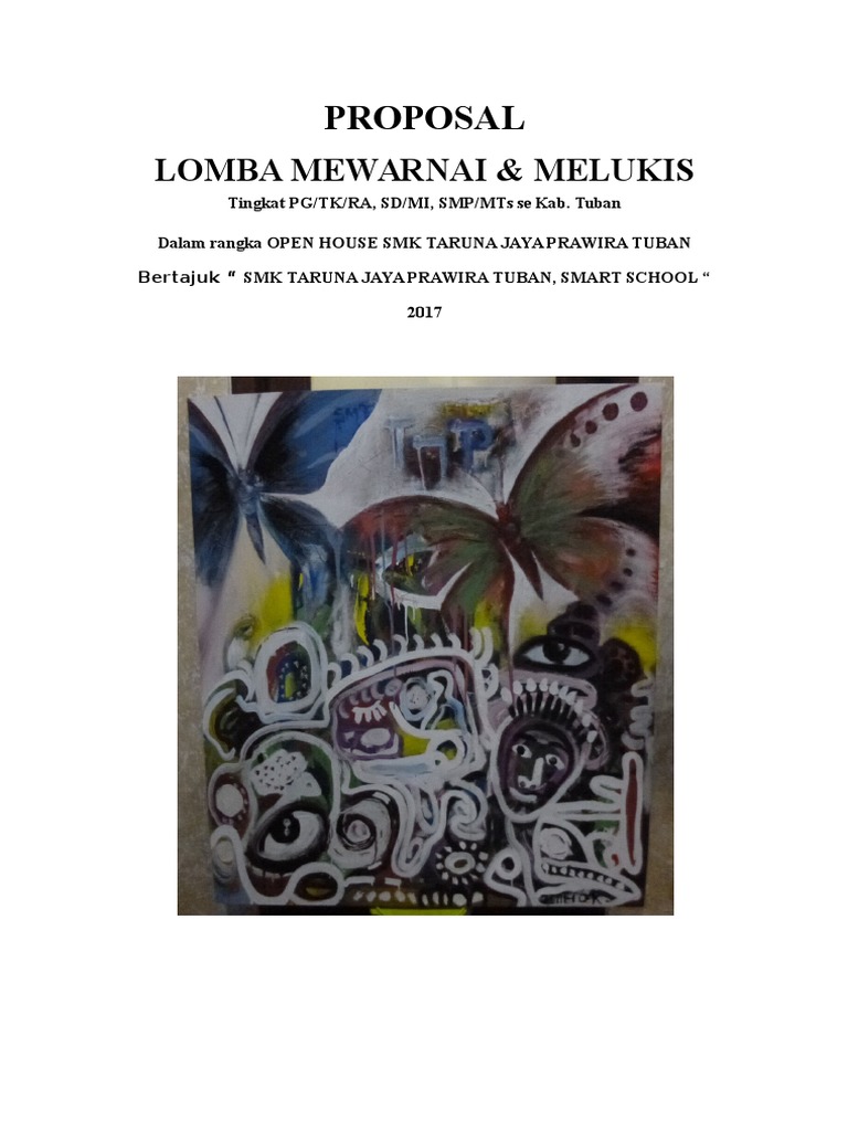 Proposal Lomba Mewarnai & Lukis | PDF
