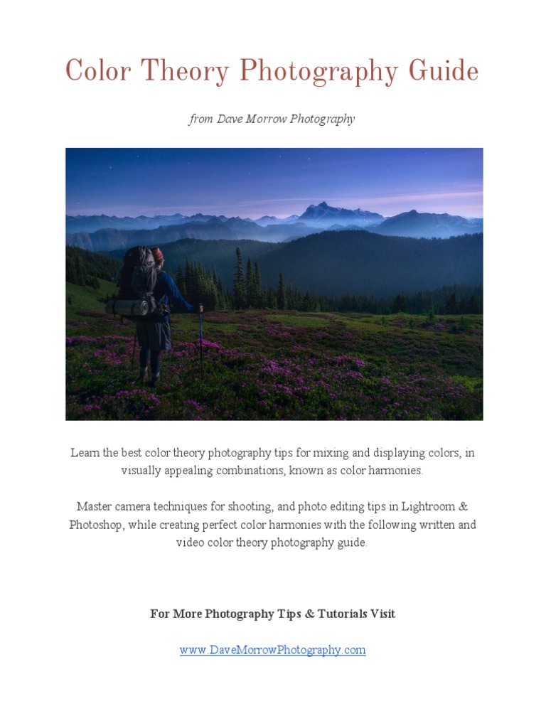 A Comprehensive Guide to Mastering Color Theory for Photography | PDF ...