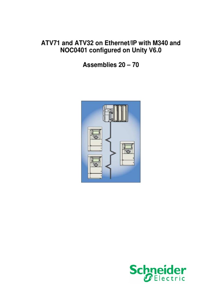 ATV71 and ATV32 On EthernetIP - Assemblies 20-70 - M340 NOC0401 On Unity V6.0 | PDF | Parameter ...