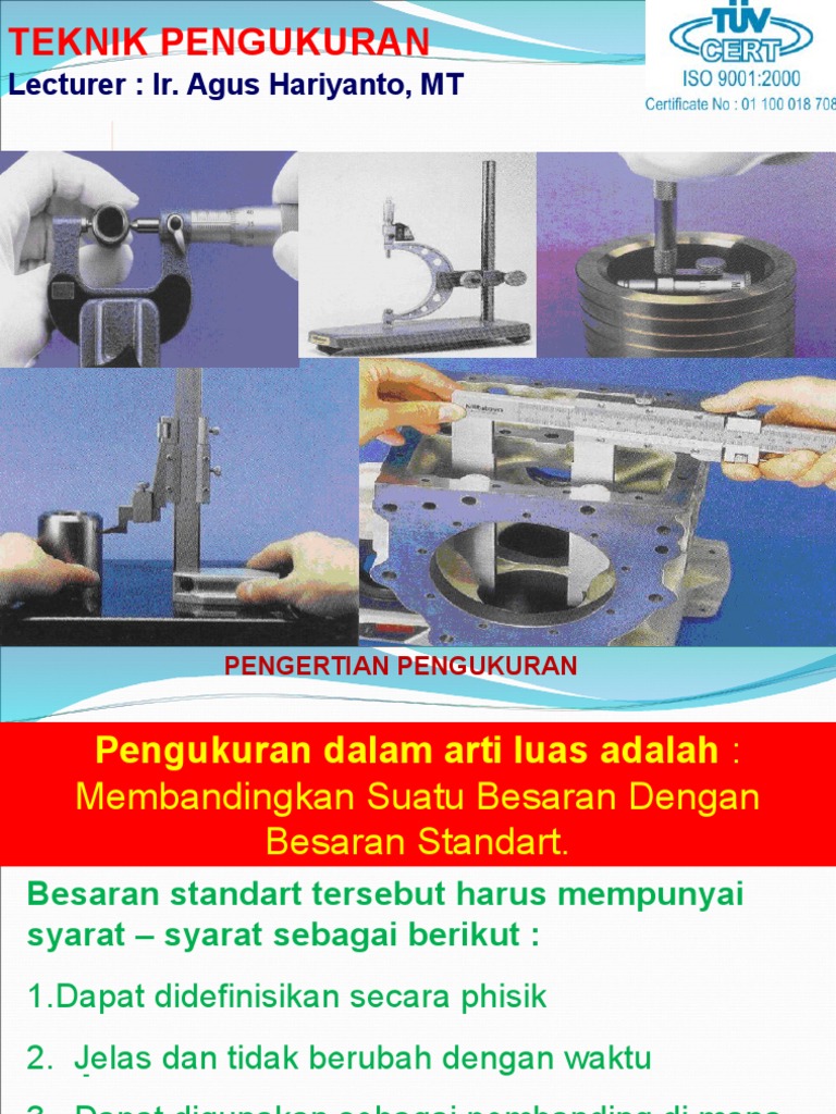 Lecture 2 Pengertian Alat Ukur Dan Fungsinya. | PDF