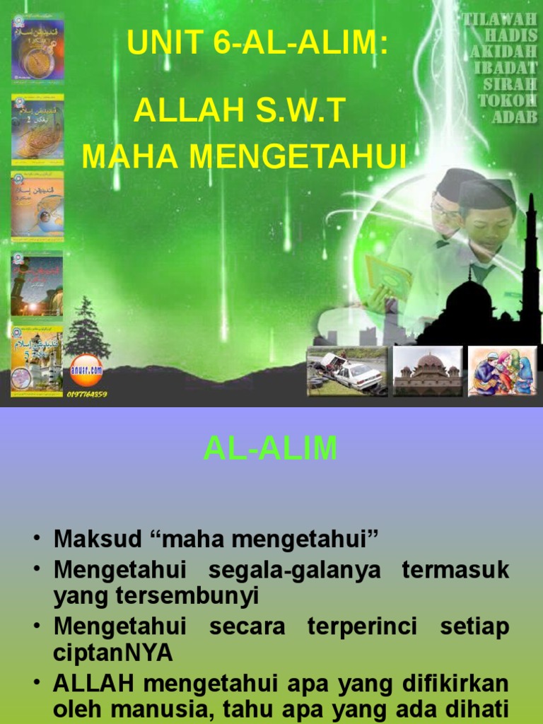 Sifat Allah Al-Alim: Maha Mengetahui | PDF | Agama & Spiritualitas