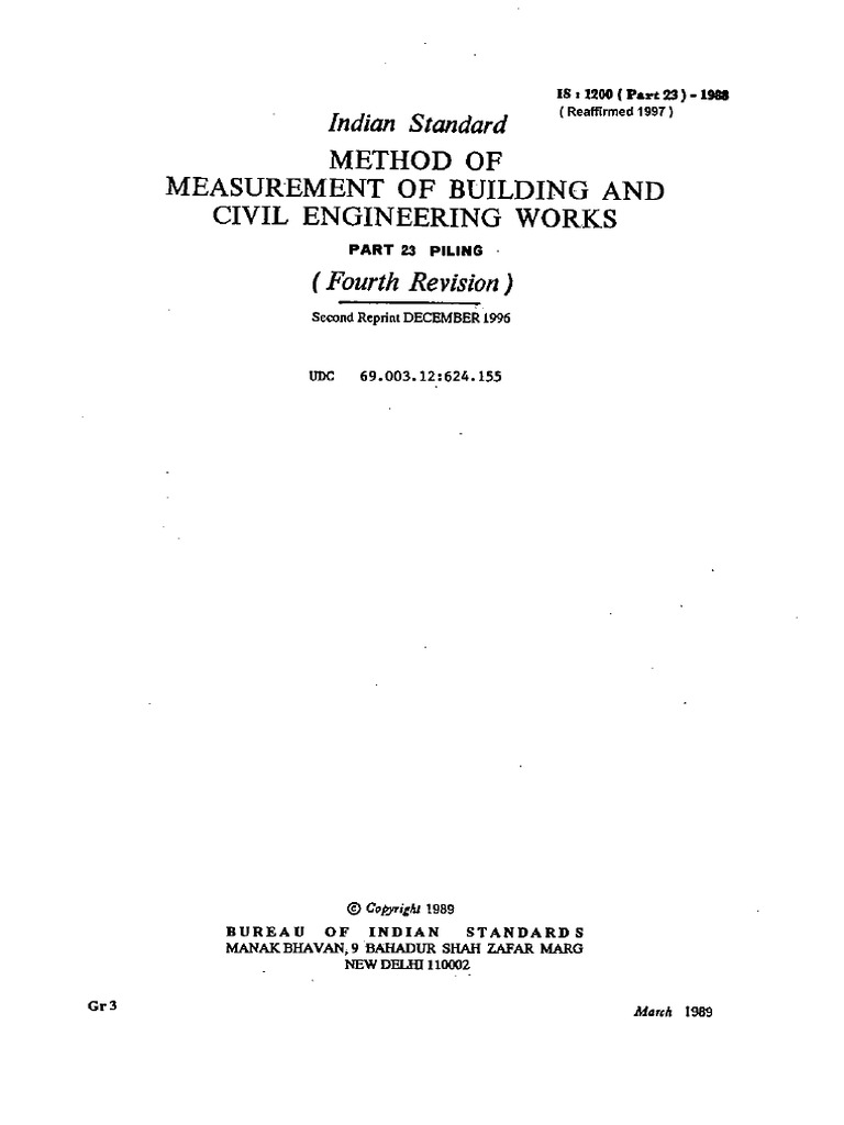 IS-1200 (Part 23) | PDF