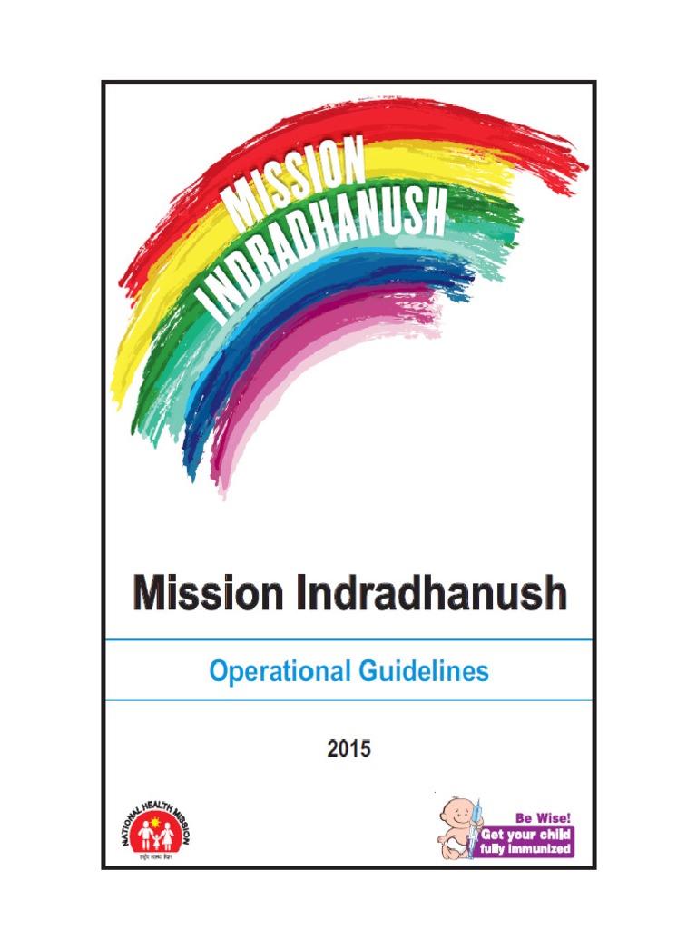 Updated Operational Guidelines For Mission Indradhanush | PDF ...