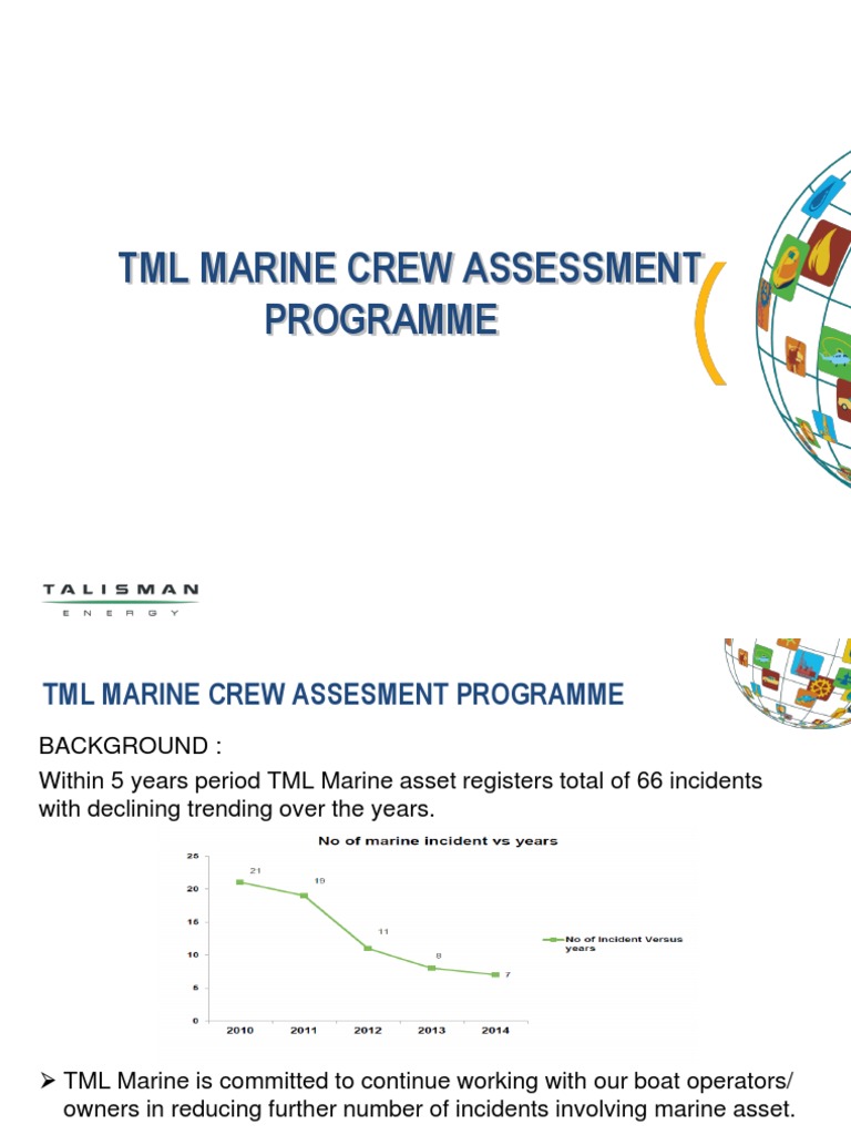 P5 TML Marine Crew Assessment (OSV) (Rev 2) | PDF | Sailor | Competence ...