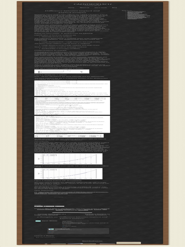 Difference Between Implicit And Explicit Analysis Caendkoelsch Pdf