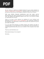 A Sample Letter of Request For Road Construction | PDF | Schools