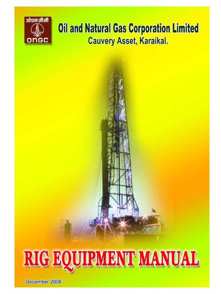 Ongc Rig Equipment Manual PDF | PDF | Internal Combustion Engine ...