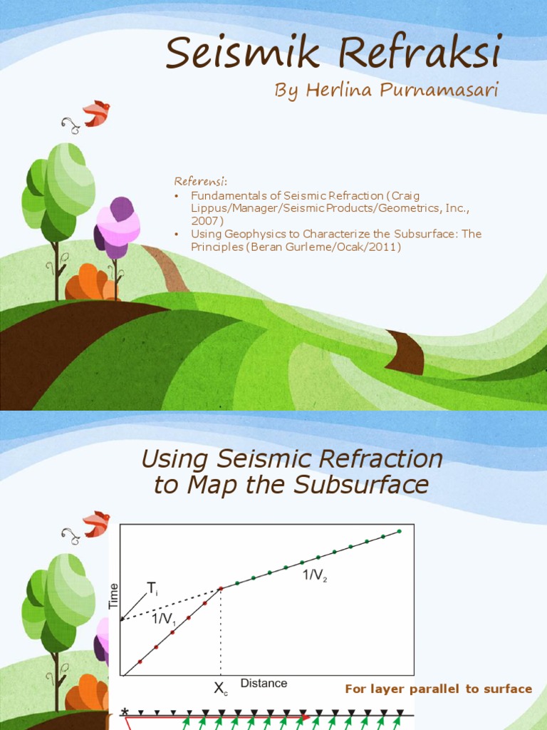 Seismik Refraksi Practice | Seismology