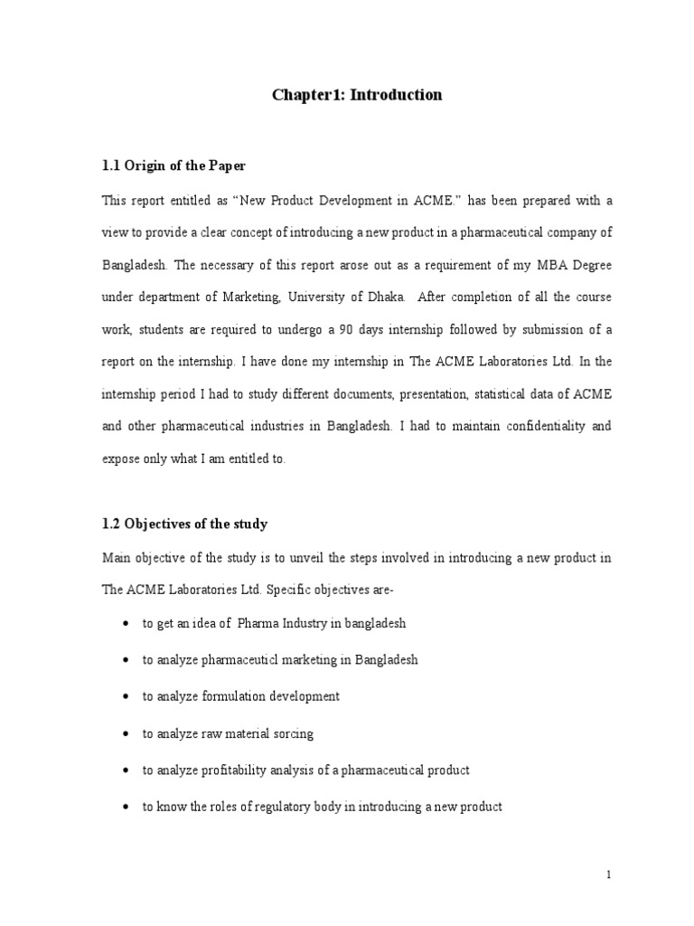 2 report.doc | Pharmaceutical Drug | New Product Development