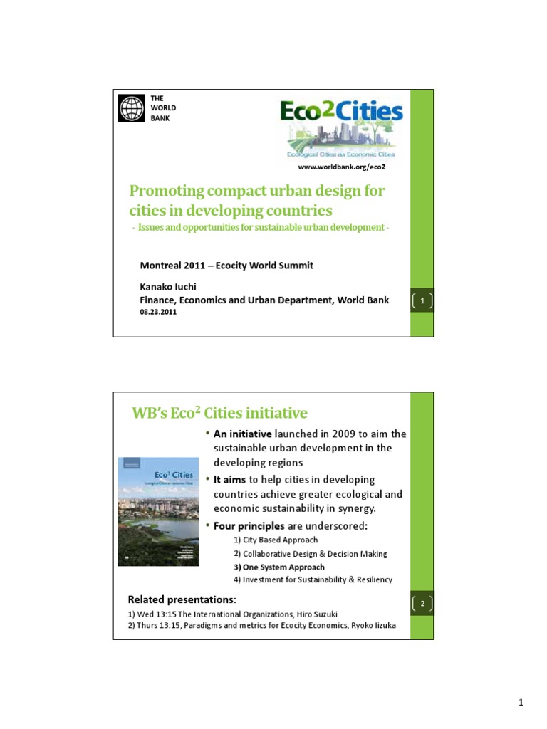 Compact City Case Study | PDF | Sustainable City | Sustainability