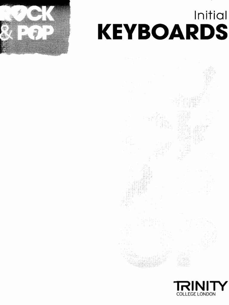 Trinity College Initiala Keyboards Rock Pop Pdf Pdf