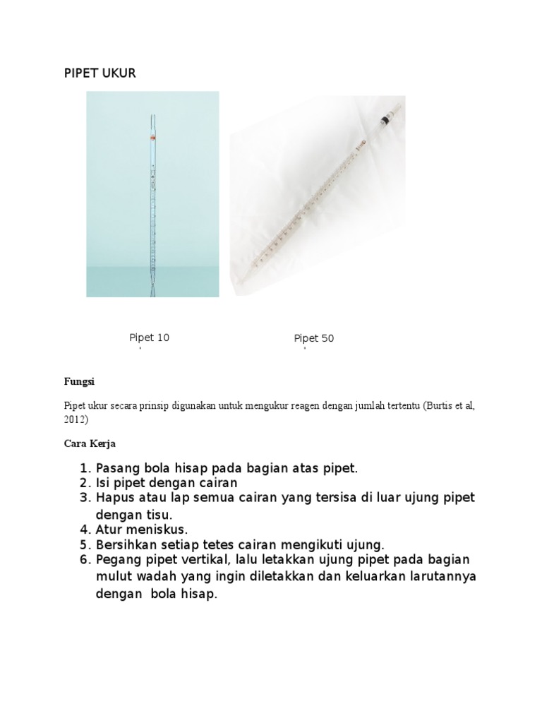 Pipet Ukur | PDF