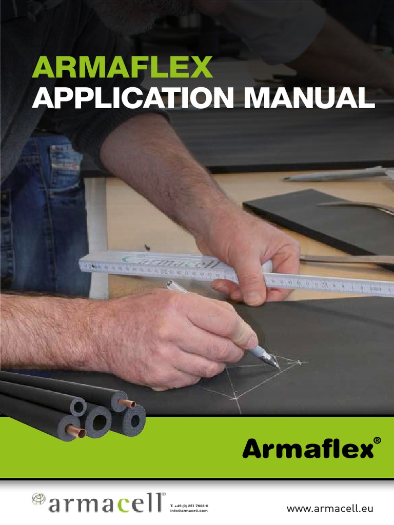 ArmaflexApplicationManual EU 2015 10 | PDF | Adhesive | Thermal Insulation