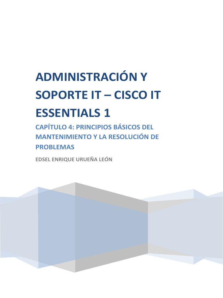 Capitulo 04 en PDF Cisco PDF | Download Free PDF | Apoyo | Software
