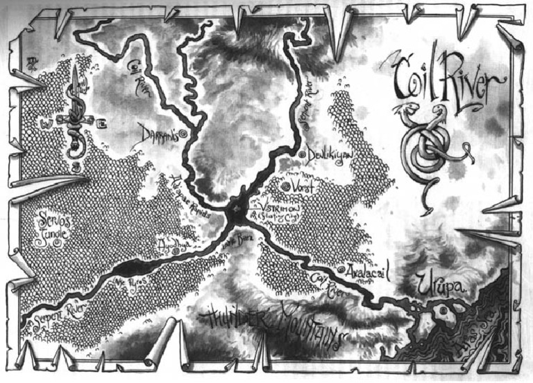 Earthdawn Coil River Map | PDF