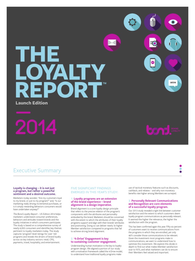 Bond Loyalty Report US 20141 | PDF | Brand | Customer Experience