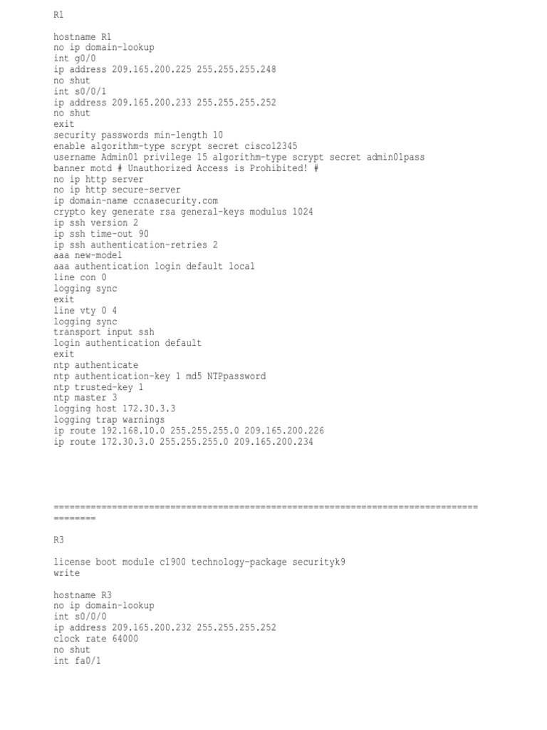 Hands On Skills Assessment Script | PDF | Secure Shell | Ip Address