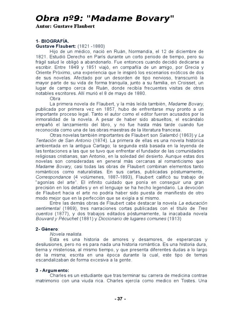 Madame Bovary | PDF | Madame Bovary | Gustave Flaubert