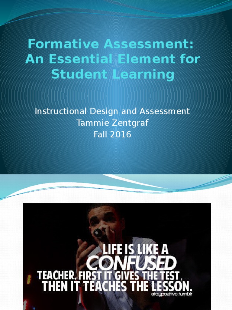 Formative Assessment Presentation | PDF