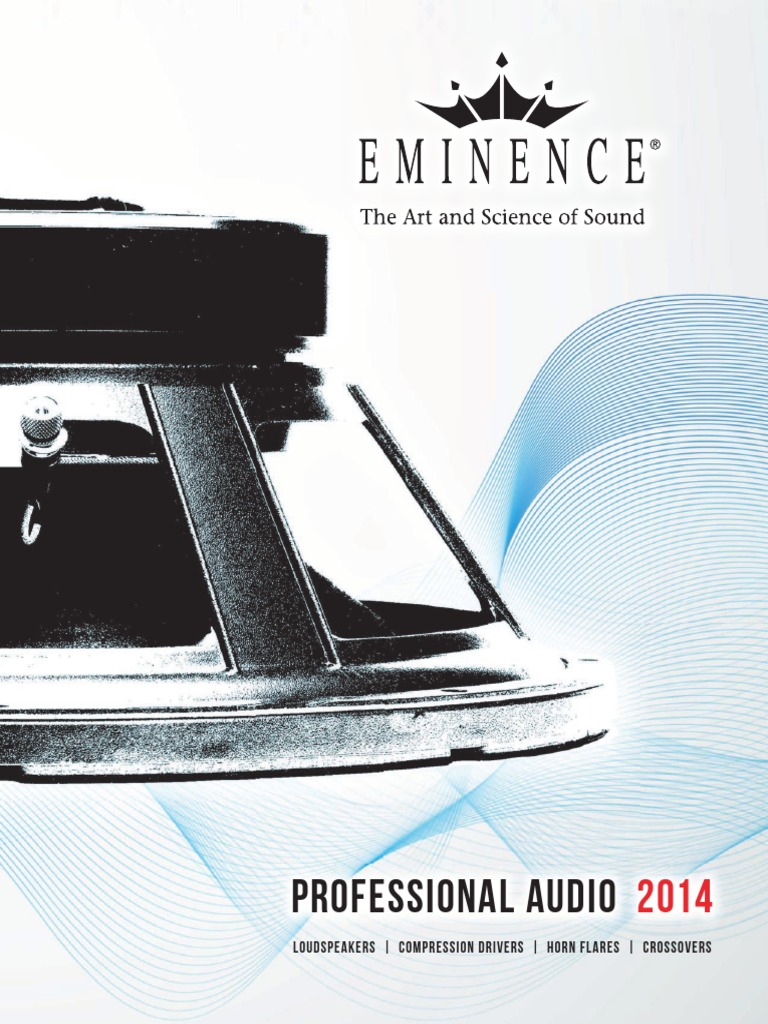 Eminence Catalog X | PDF | Loudspeaker | Audio Engineering