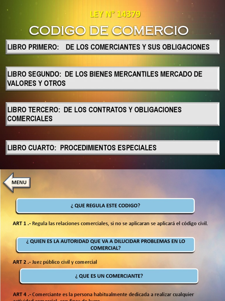 Resumen Codigo de Comercio Bolivia | PDF | Liquidación | Compartir ...