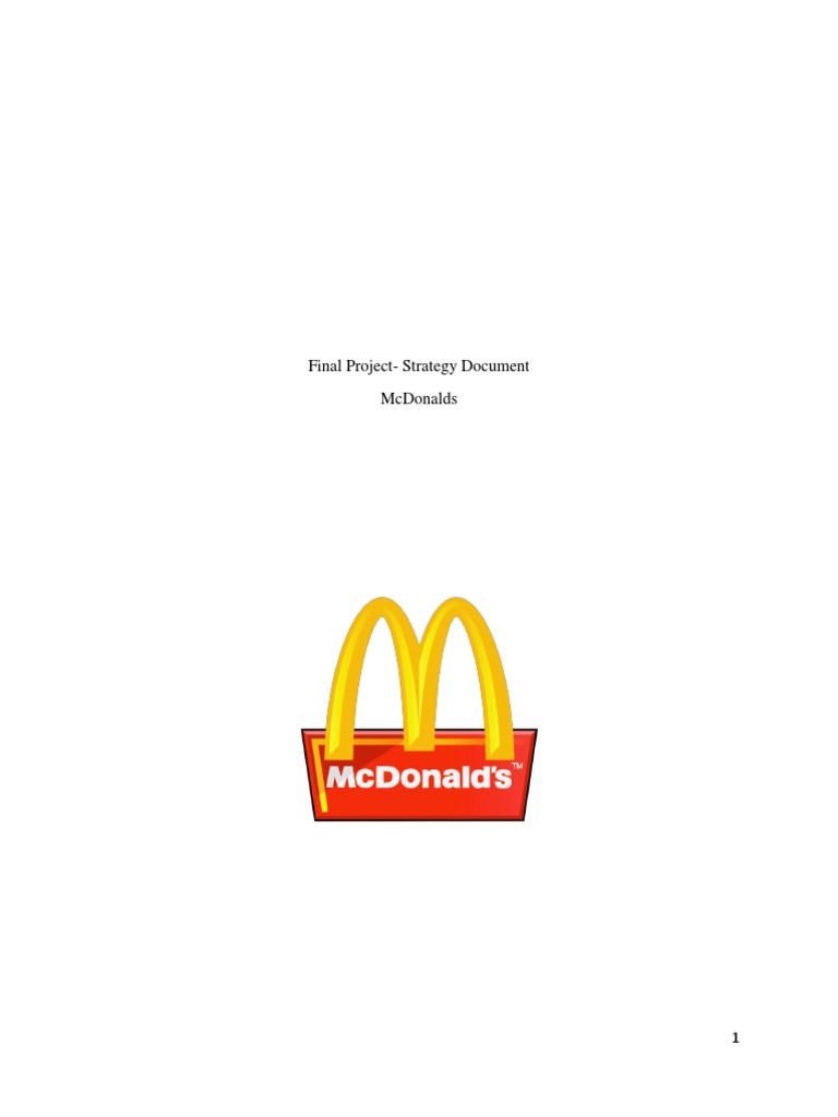 Final Paper Mcdonalds | Download Free PDF | Fast Food Restaurants | Mc ...