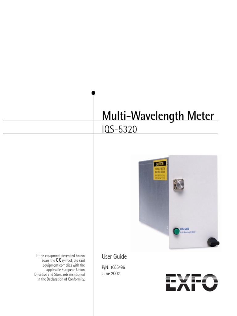 Exfo Osa Guide | PDF | Wavelength Division Multiplexing | Interferometry