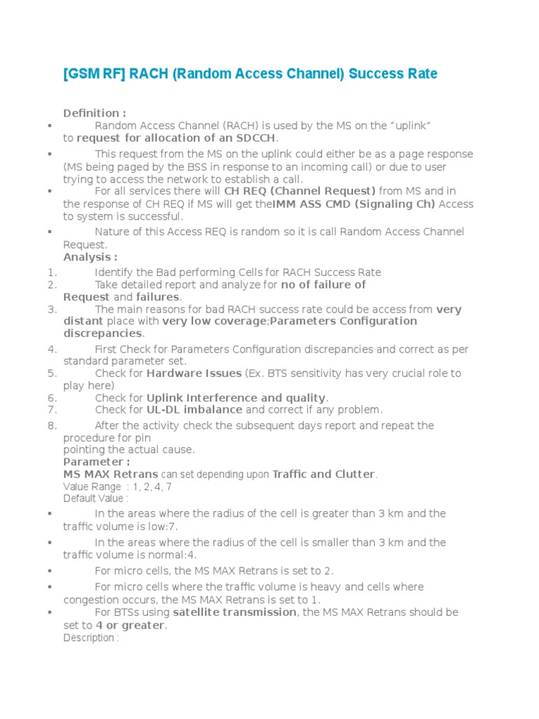 GSM Rasr | PDF | Gsm | Wireless