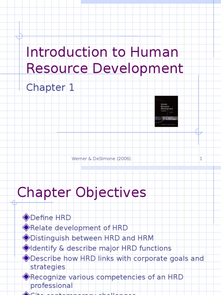 Ch-1 Introduction To Human Resource Development | PDF | Human Resource ...