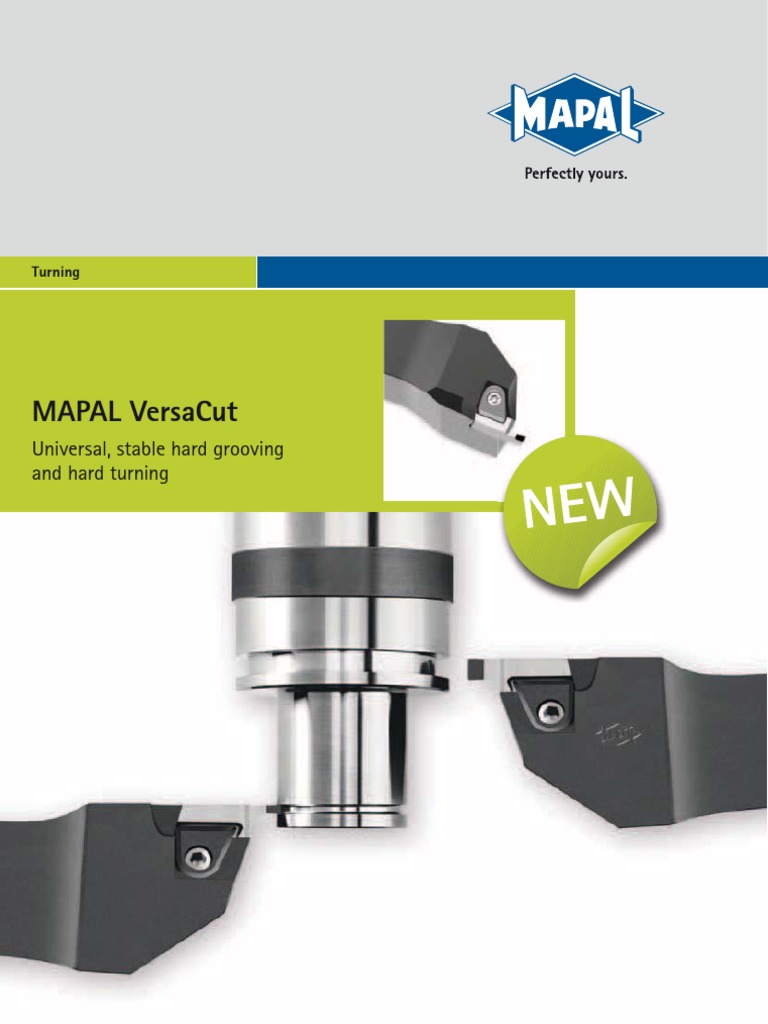 MAPAL VersaCut en | PDF | Machining | Screw