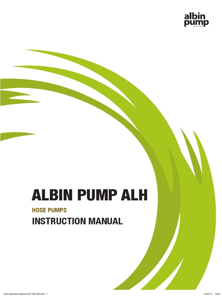 Manual de Bomba Albin | PDF | Pump | Pipe (Fluid Conveyance)