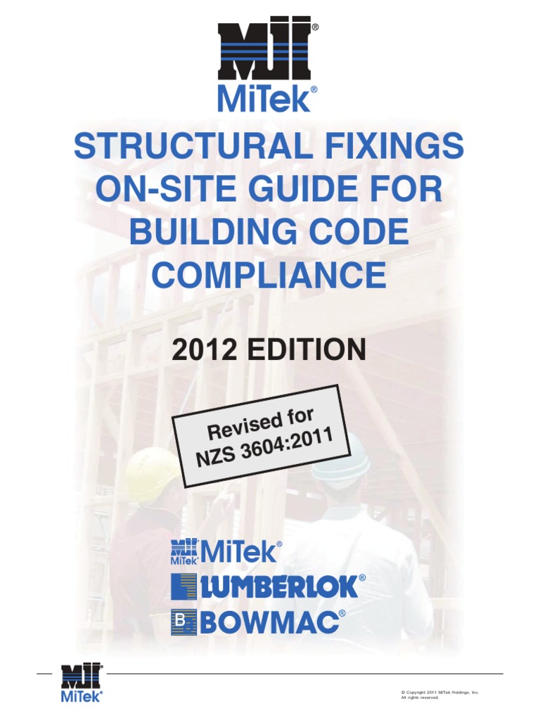 LumberLok Fixing Manual | PDF | Framing (Construction) | Lumber