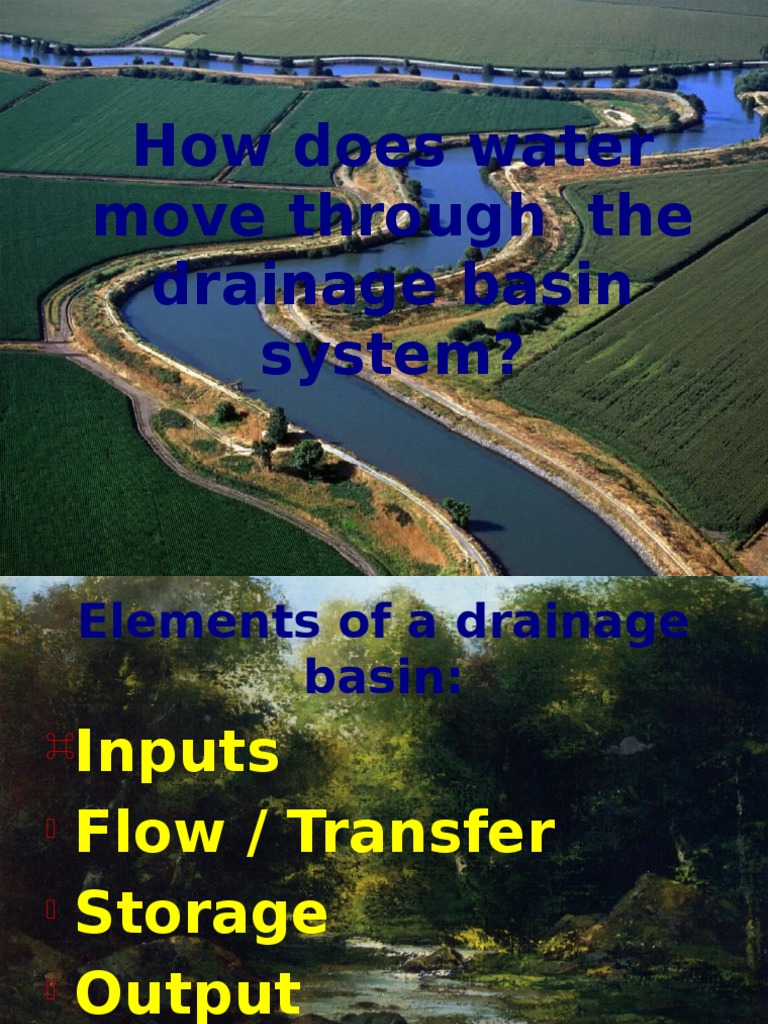Howdoeswatermovethroughthedrainagebasin Lesson3 120113032421 Phpapp02 ...