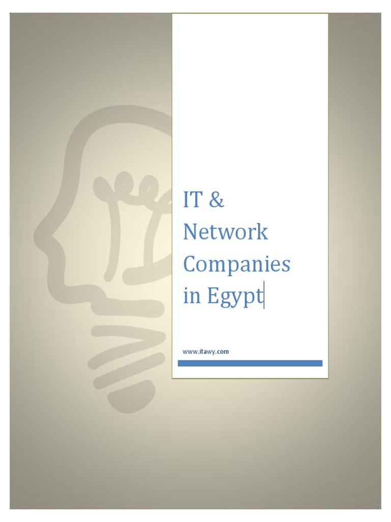 It Network Companies in Egypt | PDF