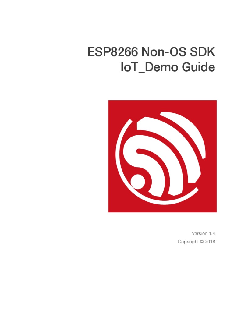 2b-Esp8266 Non-Os SDK Iot Demo Guide en PDF | PDF | Art | Technology & Engineering