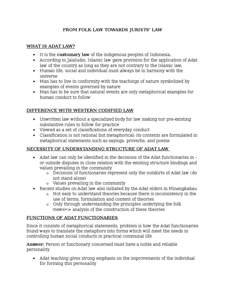 3b From Folk Law Towards Jurists Law | PDF | Folklore | Sharia