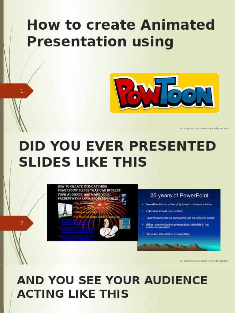 Powtoon - Tutorial | PDF | World Wide Web | Internet & Web