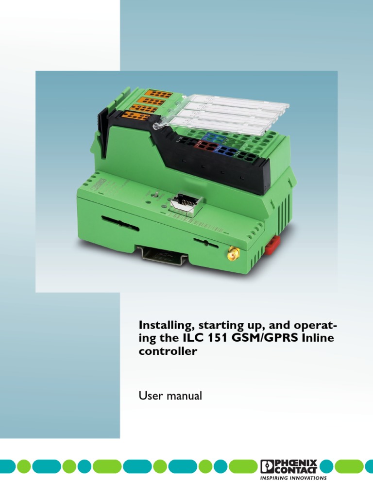 Manual ILC 151 | PDF | General Packet Radio Service | Transmission ...