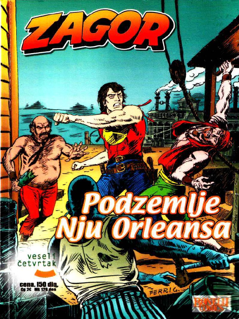 ZAGOR VESELI CETVRTAK 006. Podzemlje Nju Orleansa (Sinisa04) PDF | PDF