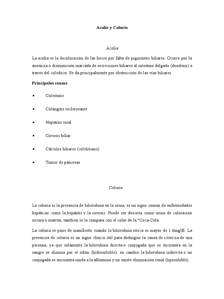 Acolia y Coluria | PDF