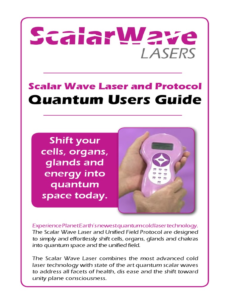 Quantum Users Guide: Scalar Wave Laser and Protocol | PDF | Laser ...