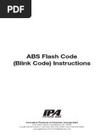 Bendix ABS Fault Codes Guide | PDF | Anti Lock Braking System | Vacuum Tube