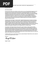 Request Letter For COE | PDF