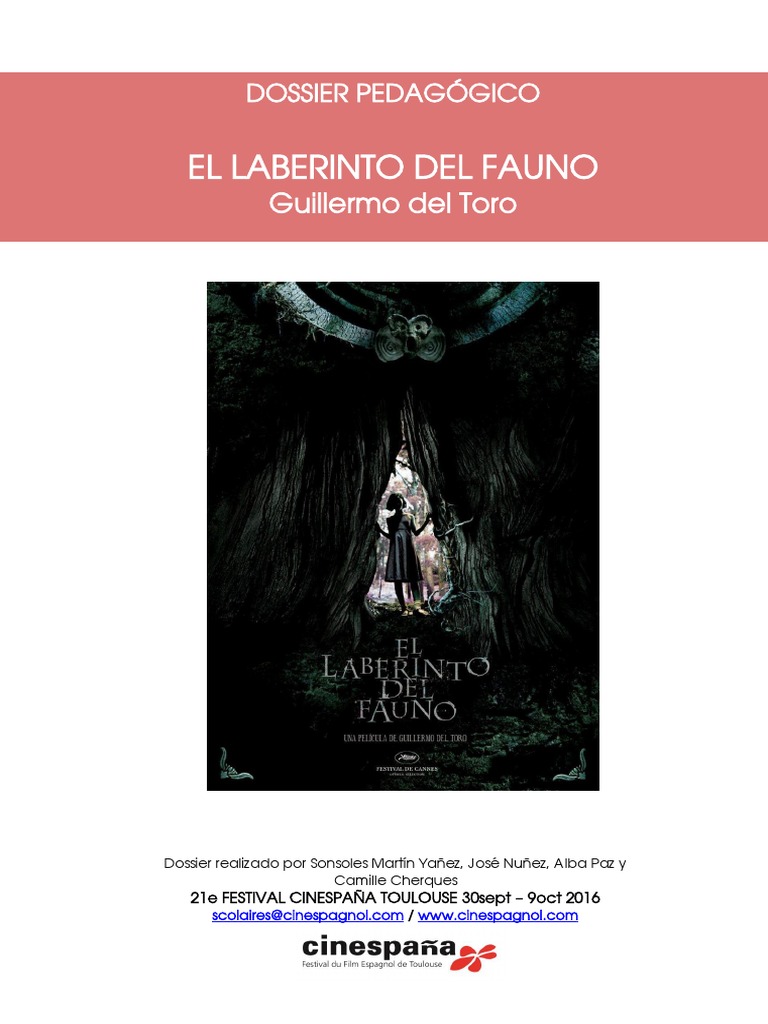 Dossier pedagógico: El laberinto del fauno | PDF | Ocio