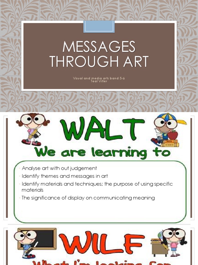 Messages Through Art This Is It | PDF | Communication Design | Sculpture