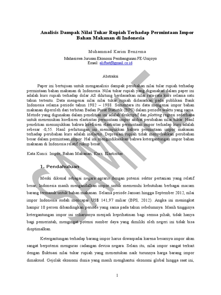 Contoh Paper Sederhana Pdf
