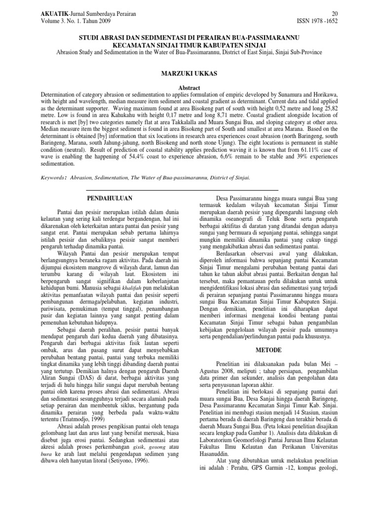Contoh Laporan Hasil Identifikasi Lapangan | PDF